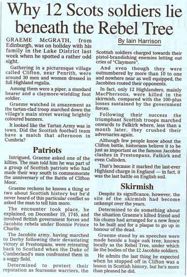 Clifton Commemoration 2006